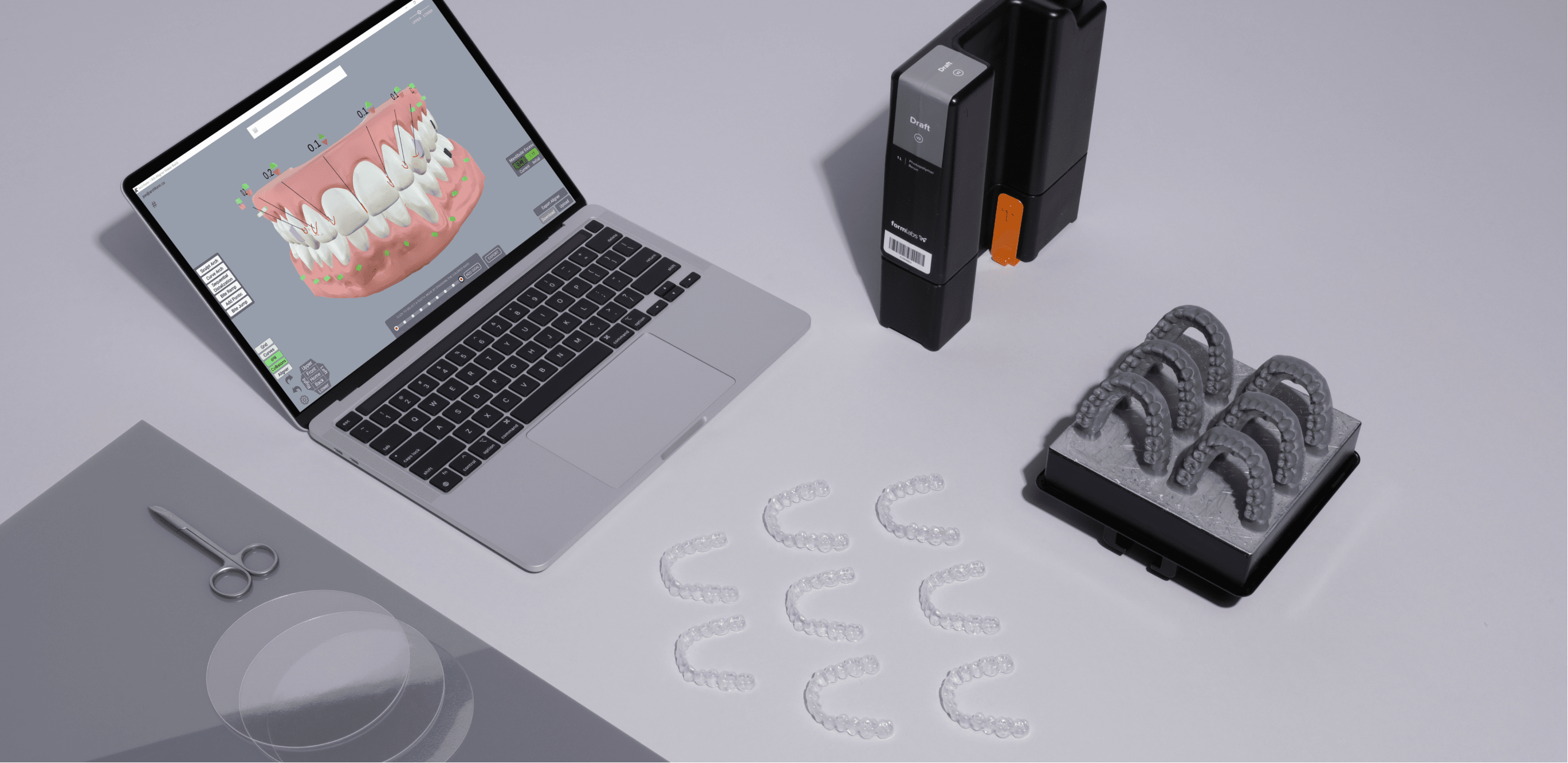 Clear Aligner - Melorin - Digital Dental Studio